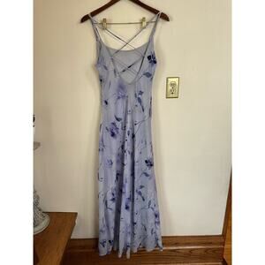 Studio Y | Dresses | Vintage Y2k 9s Studio Y Blue Floral Long Dress ...